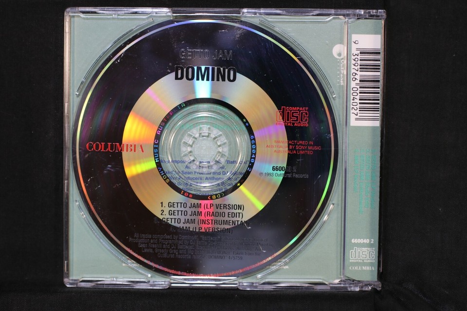 Domino ‎– Getto Jam - Single - CD (C1303) | eBay