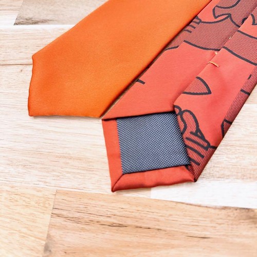 Genuine BANDAI One Piece 15th Limited Necktie Nami Mikan Skull Orange x ...