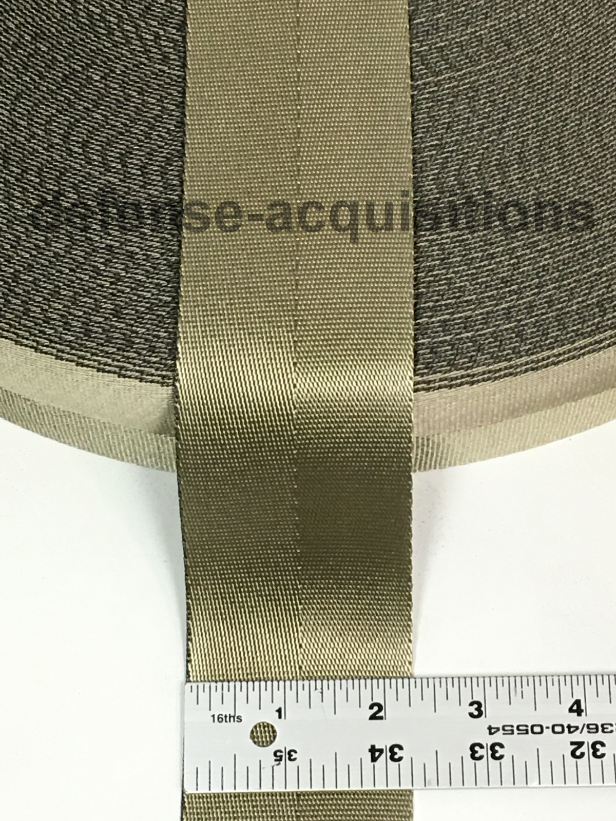 100 YARD ROLL - 2.25 Inch MilSpec Webbing MIL-W-4088 T/8C C/1A KHAKI ...