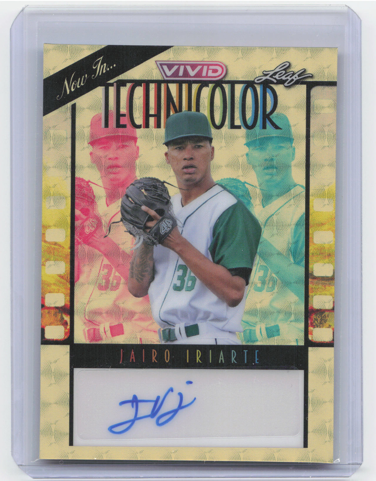 2023 Leaf Vivid Jairo Iriarte Technicolor Superfractor Auto 1/1 | eBay