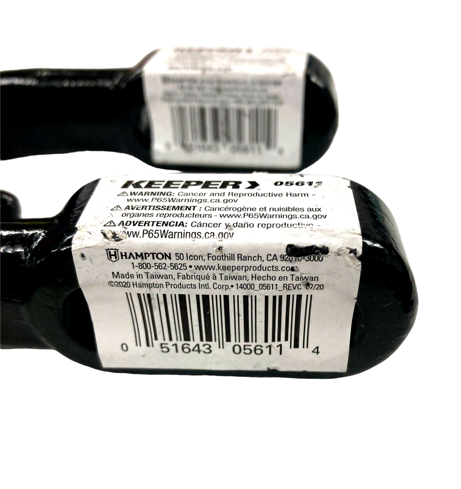 2 Pack Keeper 05611, Black Forged Steel Tow Hooks New | eBay