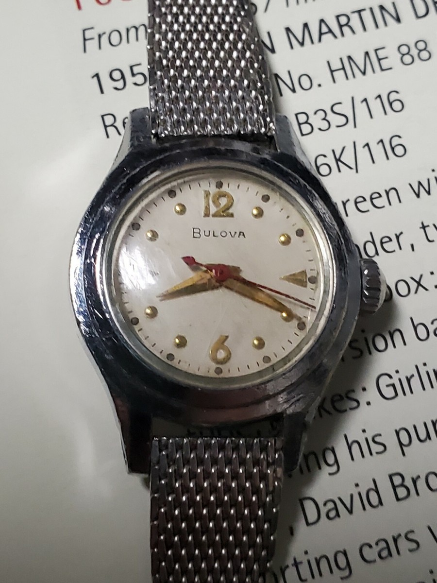 Bulova Original Silver Dial With Applied Numbers, Detailed, 03/02/2024
