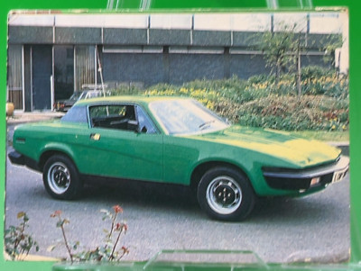 Triumph TR7 United Kingdom Limited Super Car Card TCG Yamasyo Japan ...