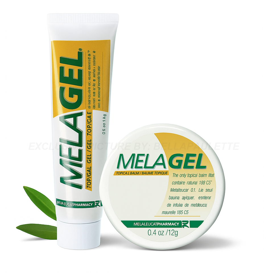 Melaleuca MelaGel Topical Balm Disk 0.4 oz | Tea Tree Oil Soothing Balm ...