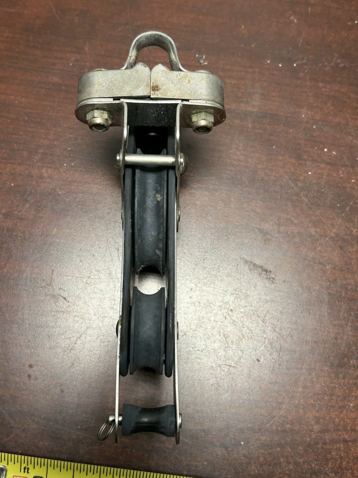 Seaway Fiddle Block w/ Cam Cleat, Sailboat Rigging Gear, #a | eBay