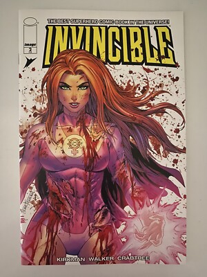 Invincible #1 Atom Eve Battle Damage Image Variant Comic Book | eBay