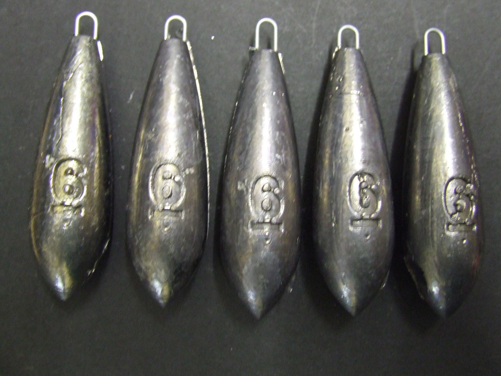 10 x 6oz FFT PRO Beach Bomb Lead Weights Lure Cod Sea Pier Mackerel ...