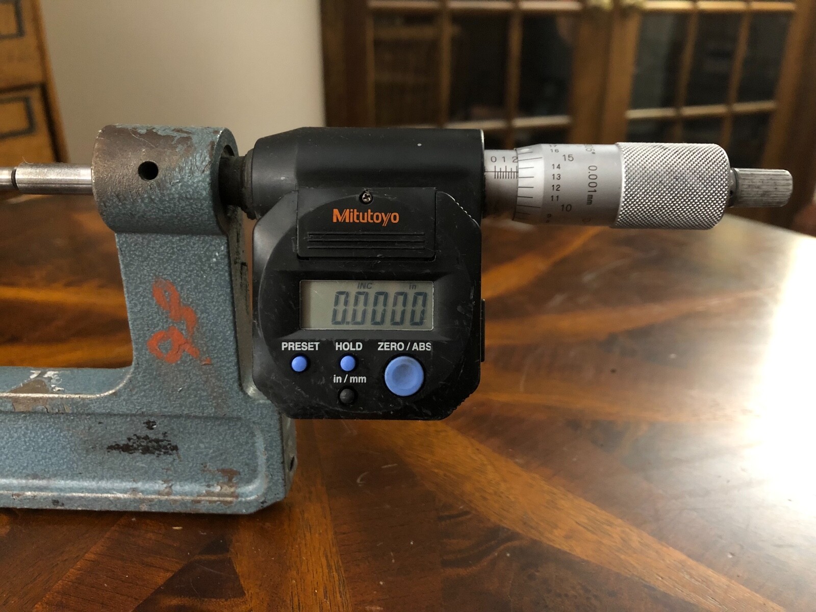 Mitutoyo 121-155 0-2" Digimatic Bench Micrometer .0001" | eBay