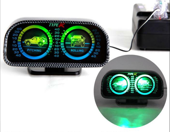 Jeep 4x4 Inclinometer Pitch & Roll Gauge Meter | Gauge Set for 4 CAR ...