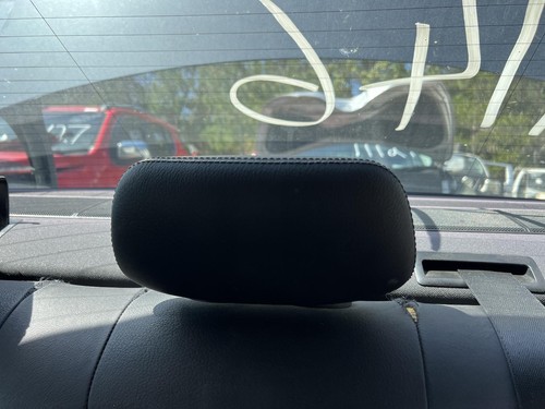 MERCEDES C CLASS HEADREST CENTRE REAR, W204/S204, LEATHER, BLACK, 07/07 ...