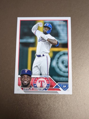 2023 Topps Series 2 Adolis Garcia Advanced Stats /300 SP | eBay