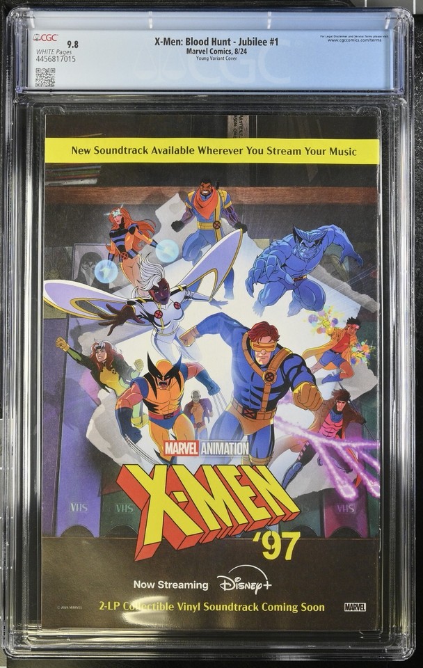 X-Men Blood Hunt Jubilee #1 CGC 9.8 Skottie Young Big Marvels Jean ...
