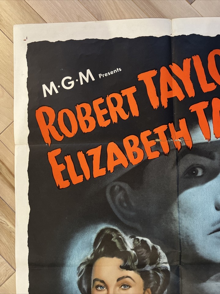 CONSPIRATOR, one sheet. 1949. Elizabeth Taylor, Robert Taylor. | eBay