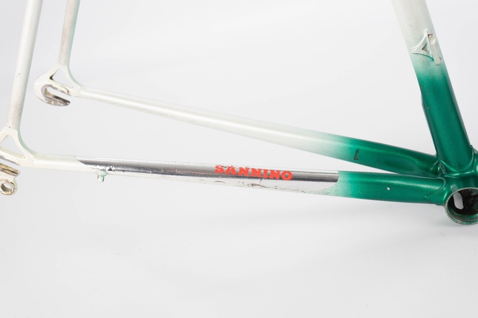 SANNINO VINTAGE COLUMBUS SL FRAME 59 60 STEEL ROAD BIKE CAMPAGNOLO 700c ...