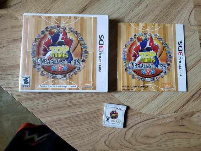 Top Trumps: NBA All Stars (Nintendo 3DS, 2012). Complete. Basketball ...