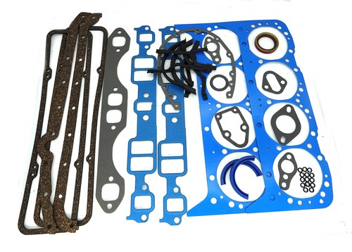 For SBC Small Block Chevy 327 283 350 Full Set Overhaul Gasket 260-1000 ...