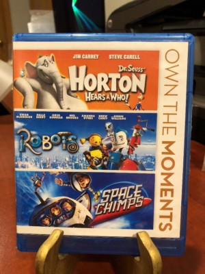 DR. SEUSS: HORTON HEARS A WHO! / ROBOTS / SPACE CHIMPS (3 BLU-RAY ...