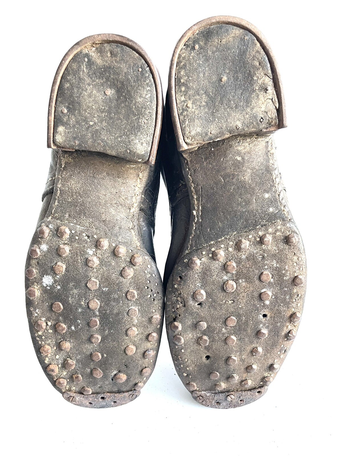 Authentic WW2 German Italian Ankle Boots / Combat Lowboots Shoes ...