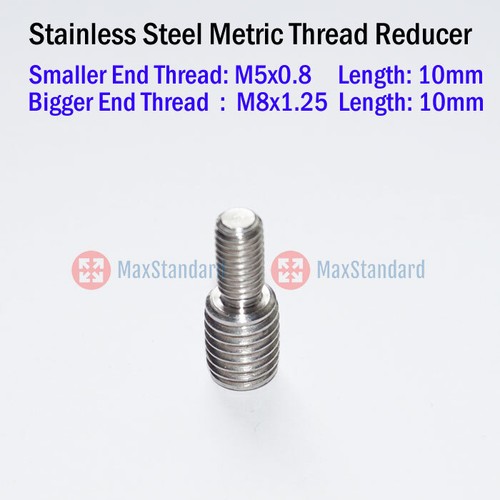 M3 M4 M5 M6 M8 M10 M12 Double End Male Thread Bolt Screw Reducer ...