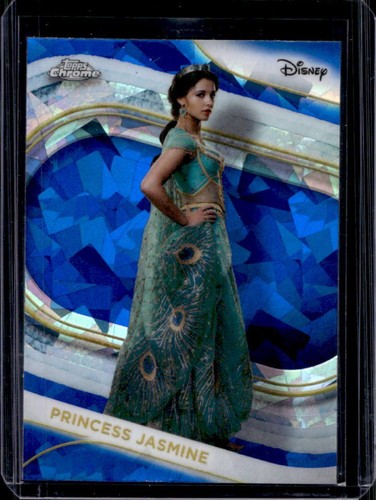 2025 Topps Chrome Disney Sapphire Princess Jasmine (Live Action) #188 ...