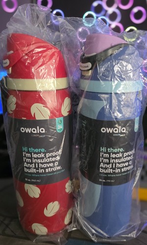 Owala Disney Lilo and Stitch 32oz & 24oz FreeSip Color Drop Bundle IN ...