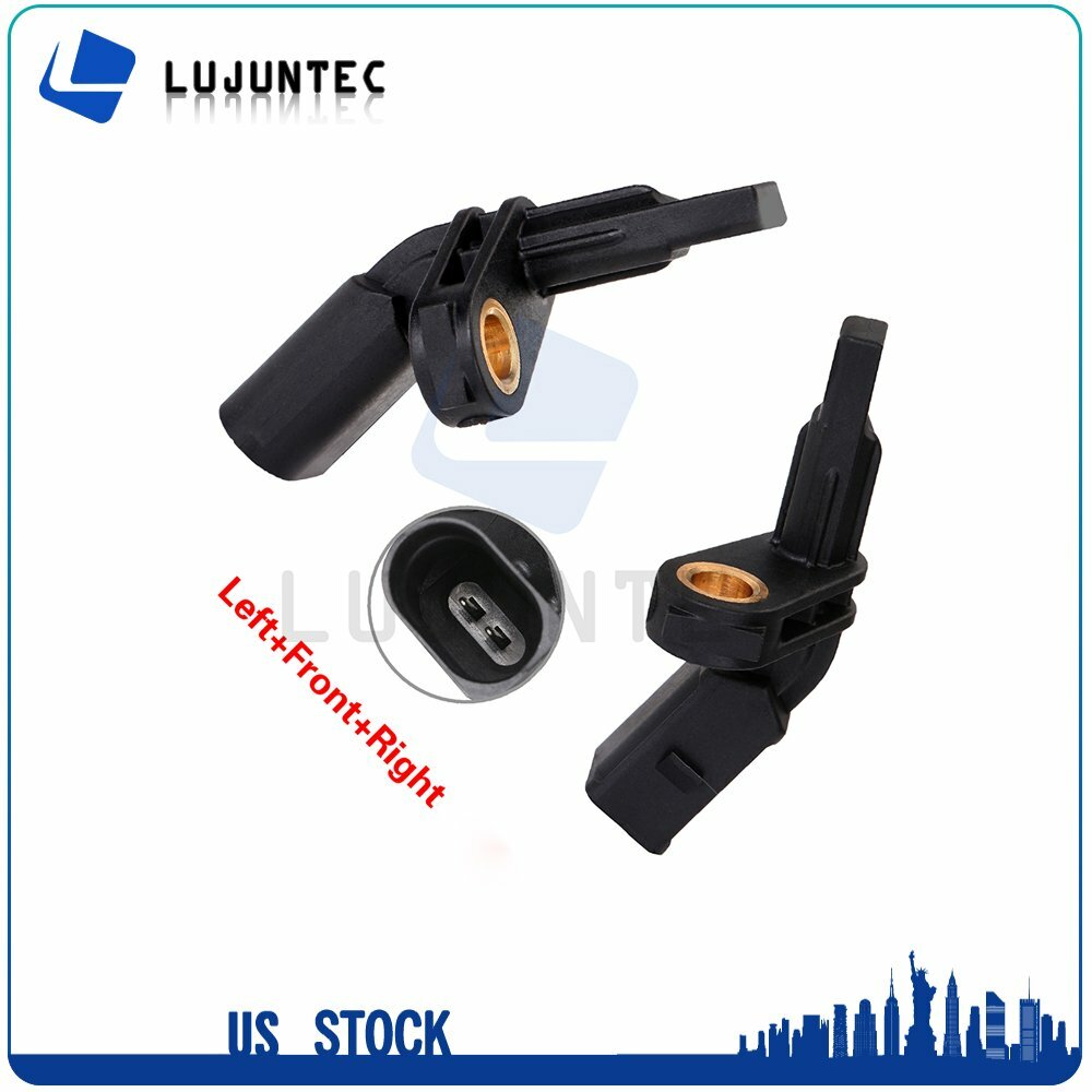 Pair Front ABS Wheel Speed Sensor Driver And Passenger Fits Audi A3 ...