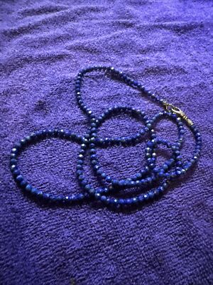Firestone Gems Coastal Blue Necklace | eBay