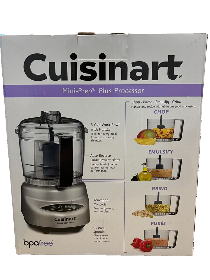 Cuisinart Mini-Prep Plus Food Processor Brushed Chrome | eBay