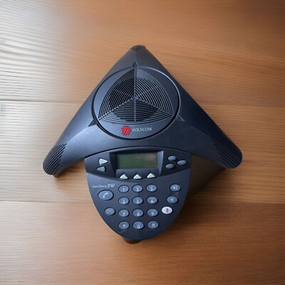 Polycom Soundstation 2W 2.4GHz Wireless Conference Room Phone 2201 ...