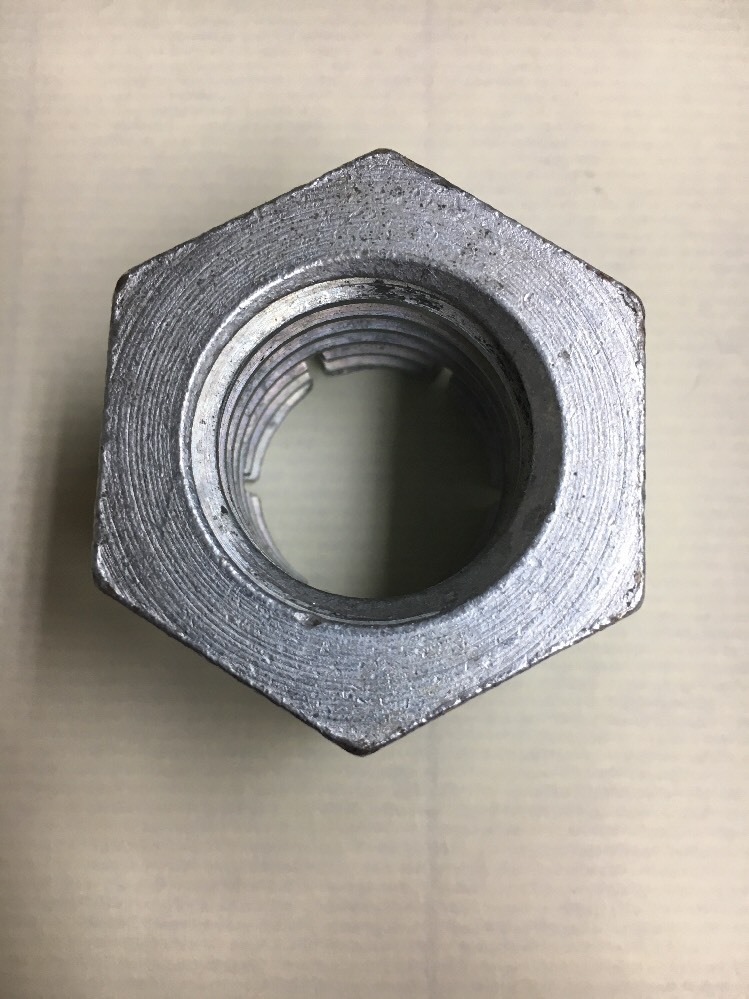 1"-8 Flexloc Self Locking Nut All Steel Cad 7/8" Height 1-1/2" Wide (5 ...