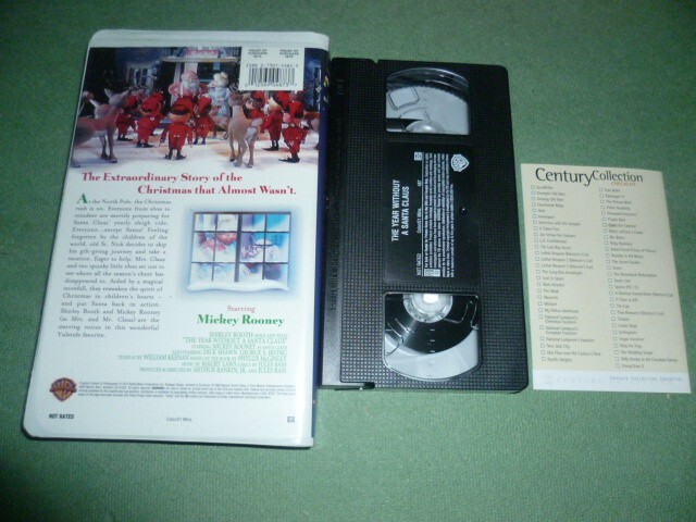 THE YEAR WITHOUT SANTA CLAUS WARNER BROS CLAM SHELL VIDEO NTSC | eBay UK