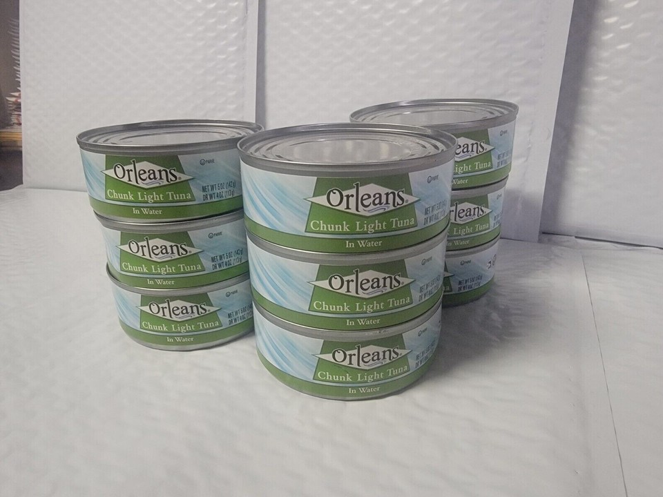 Orleans Flake Light Tuna Fish in Water 5oz Can ☆☆☆Pack of 24 ...