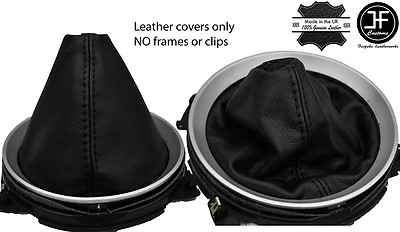 BLACK REAL LEATHER MANUAL SHIFT BOOT FITS INFINITI G35 COUPE 2003-2007 ...