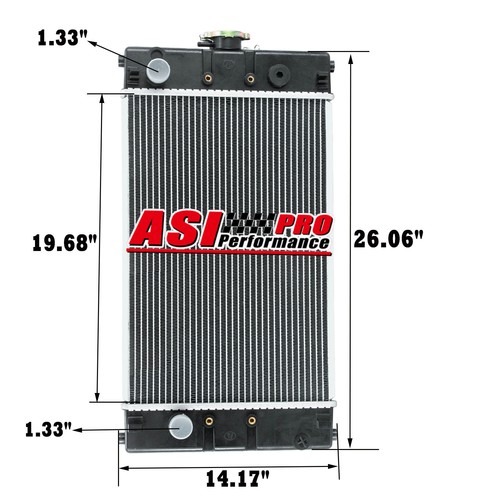 Aluminum Core Radiator for Generator Perkins 404D TPN440 10000-54916 ...