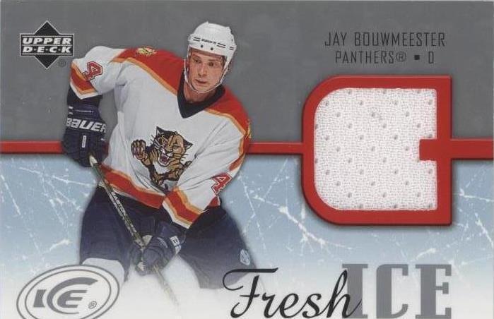 2005-06 Upper Deck Ice - Fresh Ice Jay Bouwmeester #FI-JB (MEM) for ...