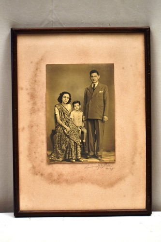 Antique Photograph Of Indian Parsee Parsi Family Photo Clifton - Photo ...