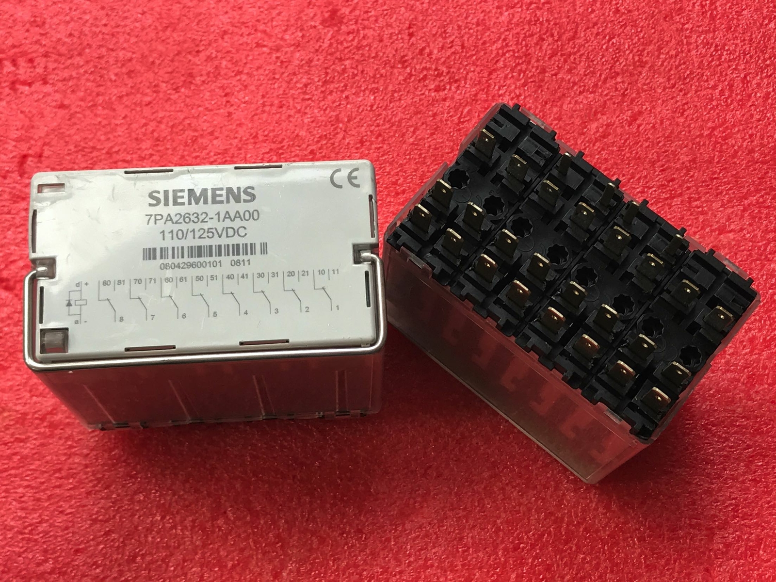 1PC SIEMENS 7PA2632-1AA00 110/125VDC Power Relay ship DHL for sale ...