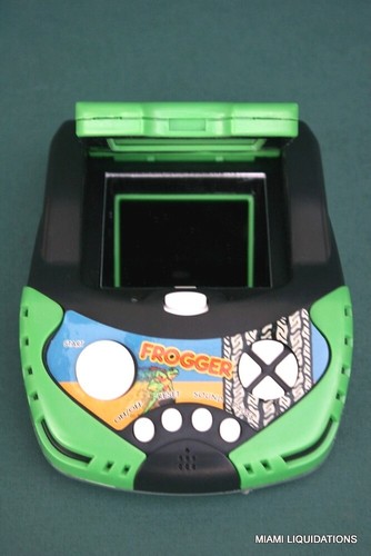 Classic Frogger Handheld Game Portable Classic Excalibur Electronics ...