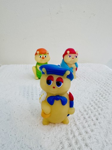 Vintage 3 Hasbro 1985 Glo Worm Friends Finger Puppet Figures | eBay