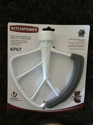 Flex Edge Beater / paddle ~ 6 Quart- Kitchpower ~ bowl lift mixer ...