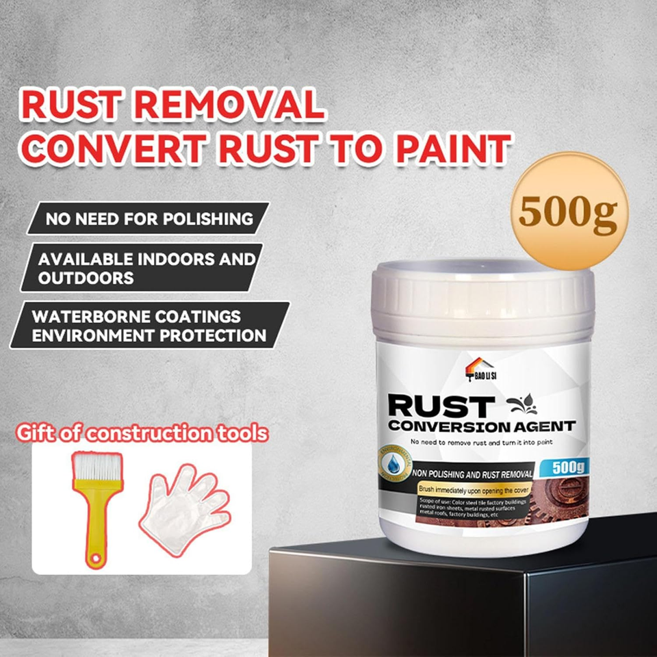 Rust Reformer, 500Ml Rust Reform Rusty Metal Primer, Highly Effective ...