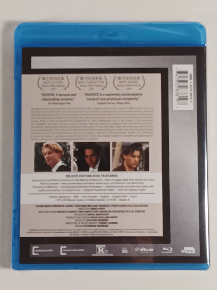 Maurice (1987) Cohen Region-free Blu-ray Merchant Ivory James Wilby ...