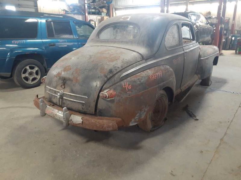 1946 FORD REAR BUMPER ASSEMBLY W/BRACKETS 880431 | eBay