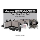 Front Rear Disc Brake Caliper Rotor & PADSMATERIAL Pad Kit (10Pc) For ...