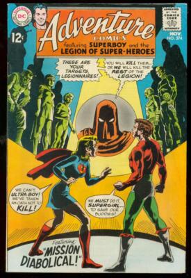 Adventure--#374--1968--COMIC BOOK--DC--FN+ | eBay