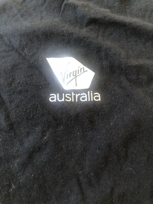 OFFICIAL VIRGIN ATLANTIC AIRLINES AUSTRALIA L/S V NECK SHIRT MENS ...