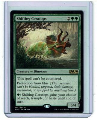Shifting Ceratops - 2020 Core Set - Magic the Gathering | eBay