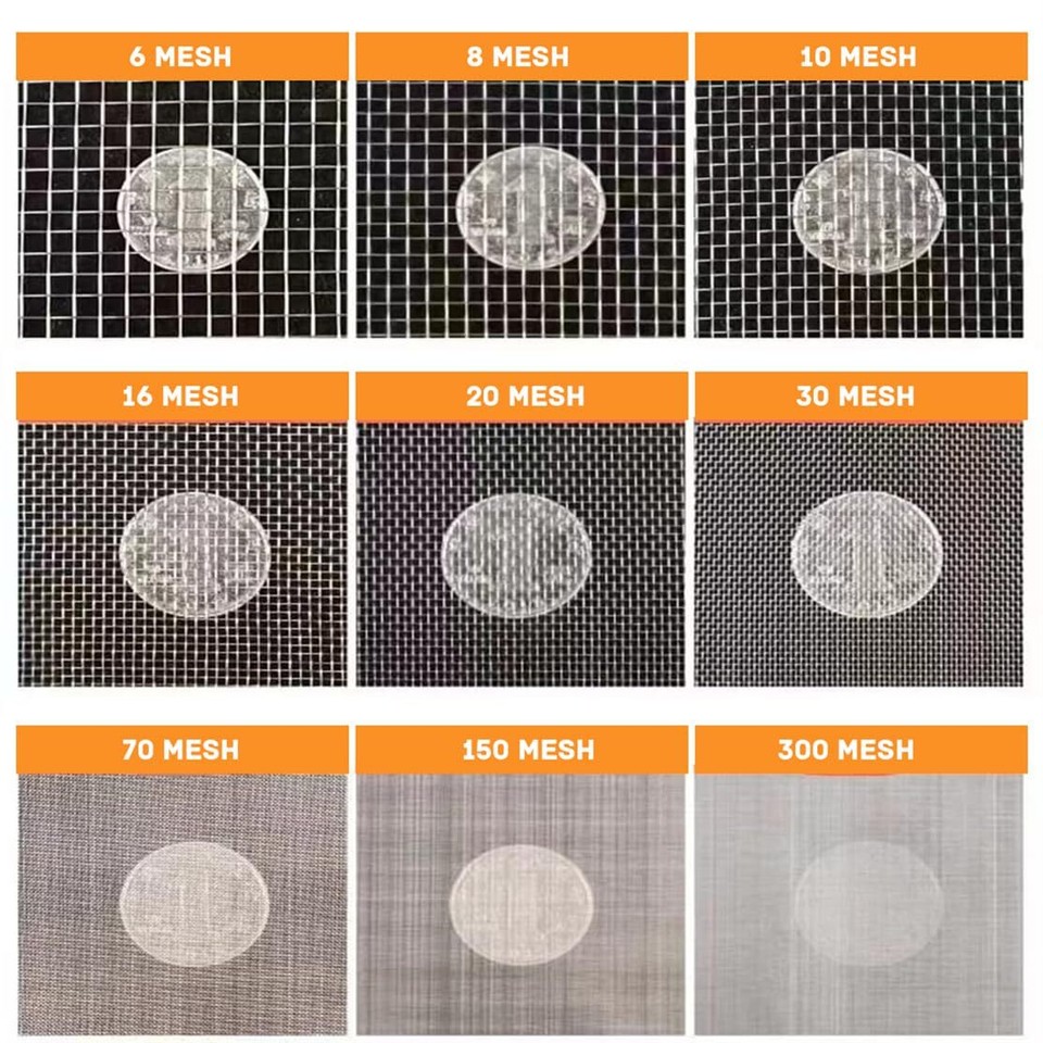 Wire Mesh Stainless Steel Woven 20 Metal Window Screen Silver | eBay