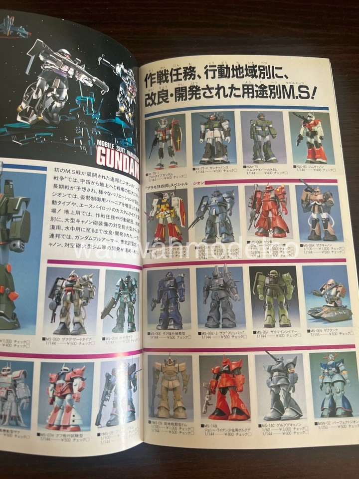Bandai Plastic Model Kits Catalogue 1996 | eBay