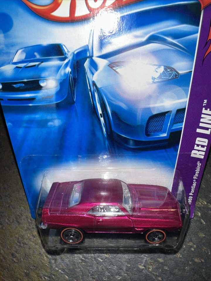 2006 Hot Wheels Red Line 1969 Pontiac Firebird Magenta 5/5 100/223 ...